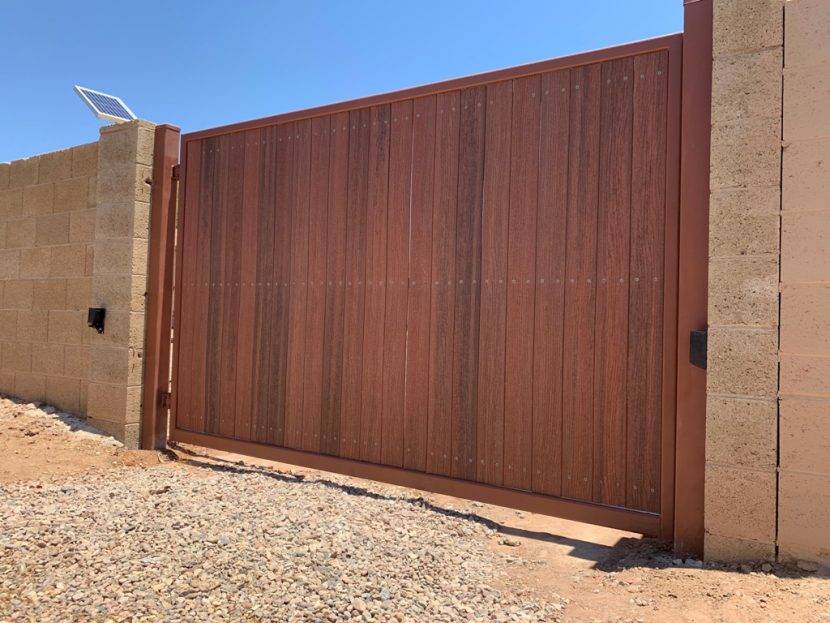 New Gate Installation Using LiftMaster Gate Operator - Moving Gate Systems
