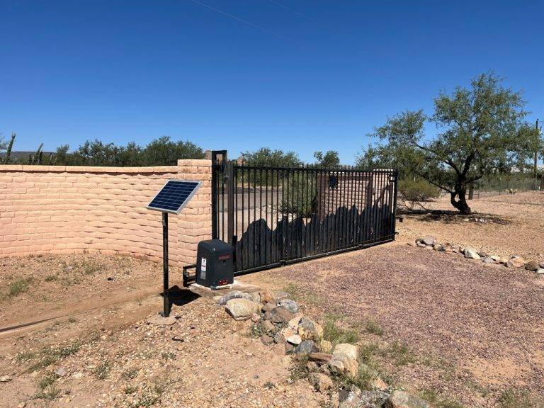 Solar Powered Sliding Gate in Green Valley - Moving Gate Systems